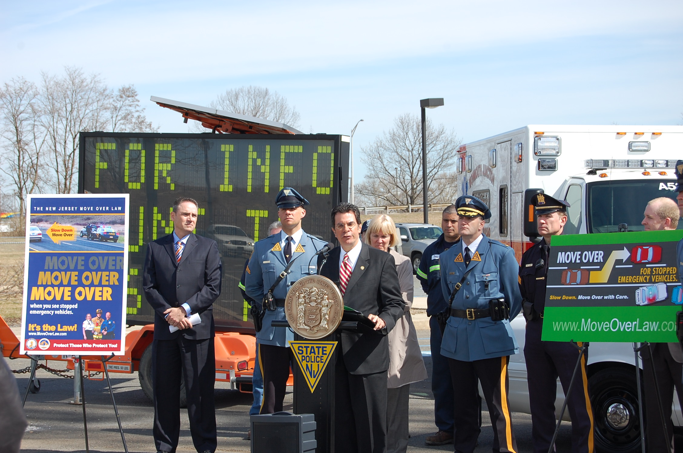Respondersafety.com at NJ 'Move-Over' Law Press Conference